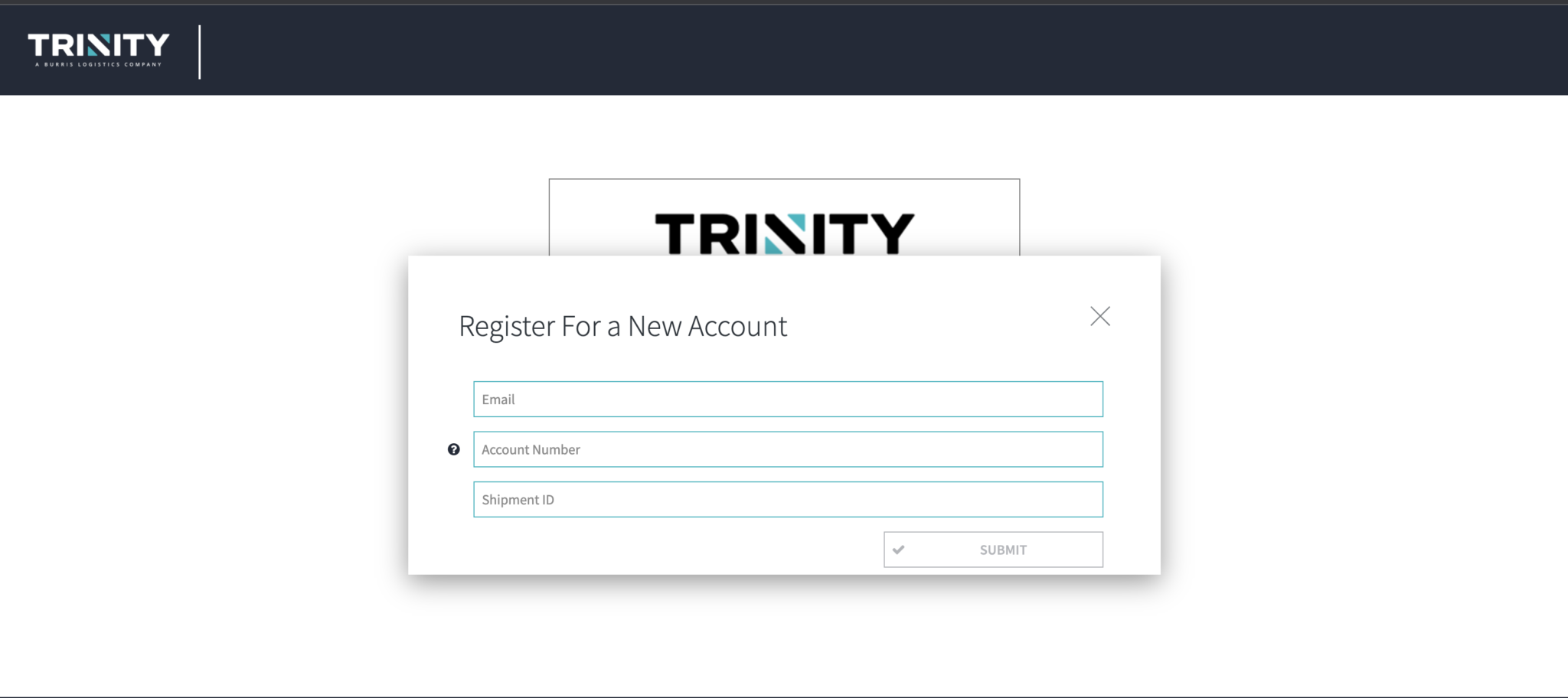 Trinity Logistics Customer Portal - Log In & Manage Shipping